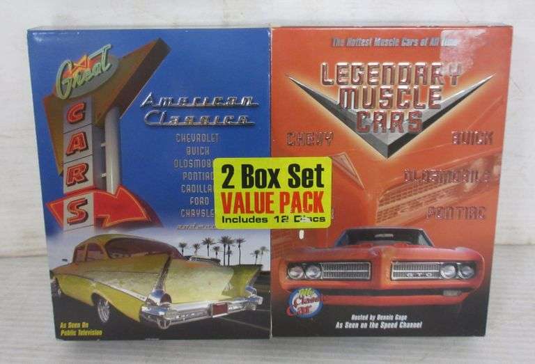 My Classic Car DVD 2-box set with 12 discs, American Classics and ...