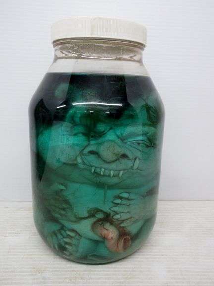 Creature in a jar, 10"H - Albrecht Auction Service