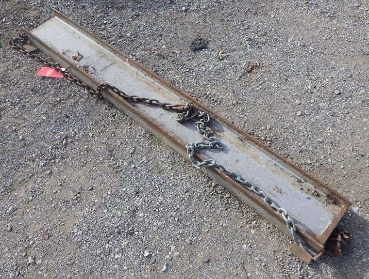 Homemade 69" driveway drag with chain attached, works well - Albrecht ...