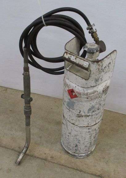 Propane torch rig, includes: One- 6 lb, LP tank; One- Propane regulator ...