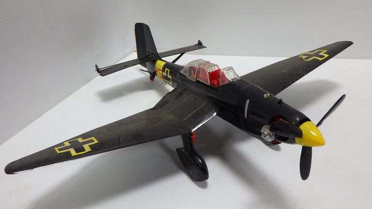 Cox Thunder Drone Stuka Model Airplane with engine, never flown and has ...