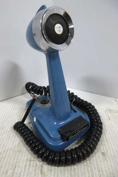 Vintage turner, SSB+2, transistorized desktop CB microphone, 4"W at the ...