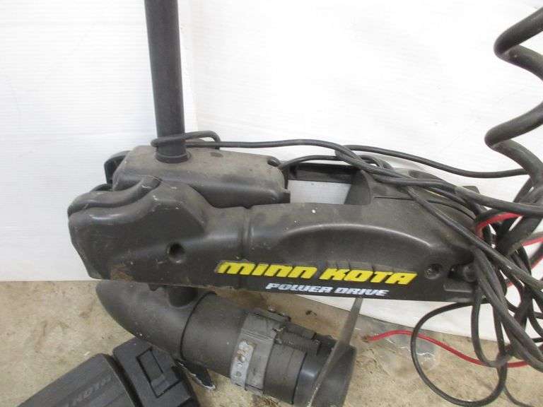 Minn Kota power drive trolling motor, untested, as is - Albrecht ...