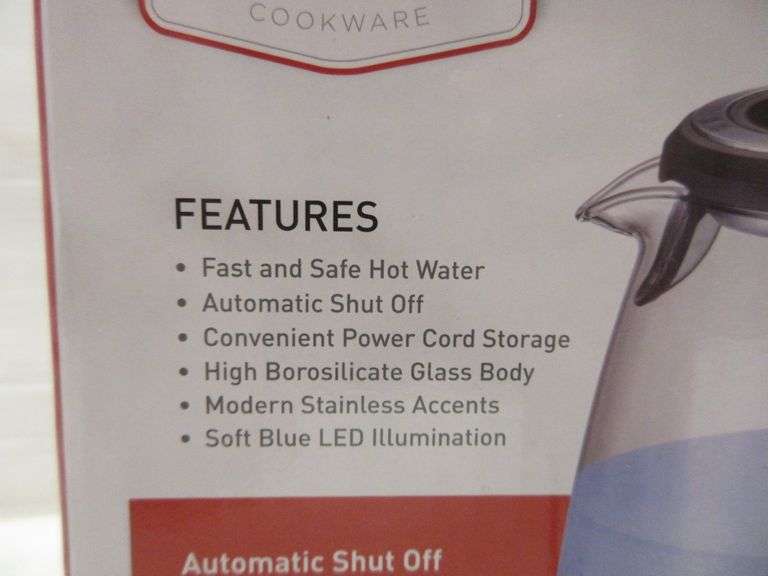 Parini 1.7-Liter electric kettle, and a Parini vacuum seal marinator ...