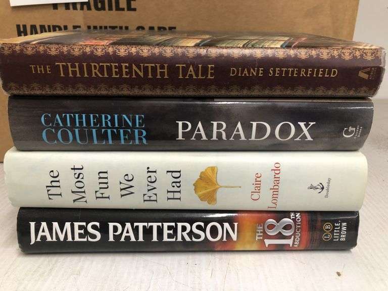 Various books, include: (3) David Baldacci, (3) Catherine Collier, (4 ...