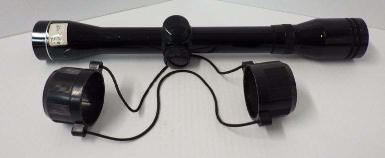Tasco 4x32 scope with lens cover, clear - Albrecht Auction Service