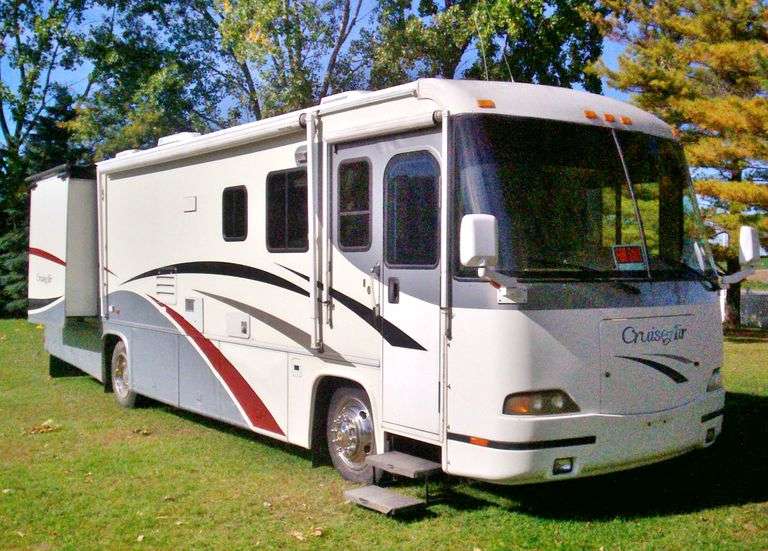 2001/2002 Georgie Boy Cruise Air 38' Camper, Diesel Pusher, New in 2022 ...