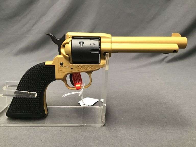 Heritage Rough Rider, Gold, .22LR, Highly Collectable, Six-Round ...