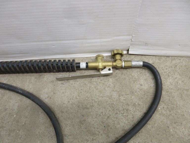 Rosebud propane burner, works - Albrecht Auction Service