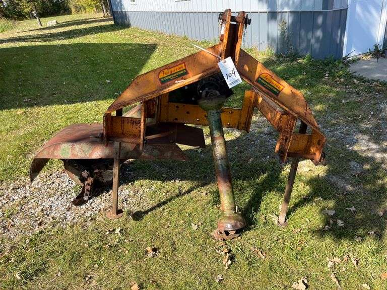 Ferguson Rotary Ditcher, PTO Drive - Albrecht Auction Service