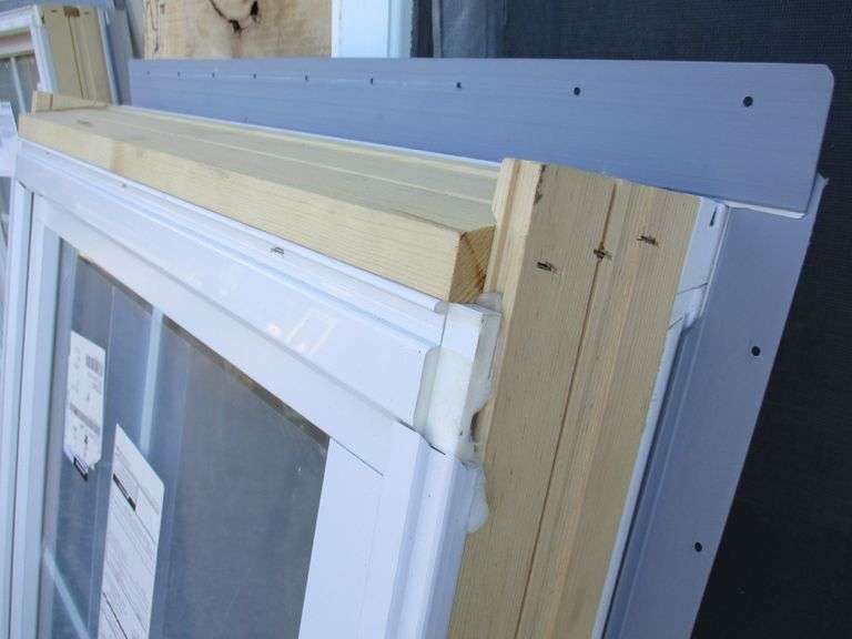 Andersen 400 series tilt wash double-hung vertical slider window, vinyl ...