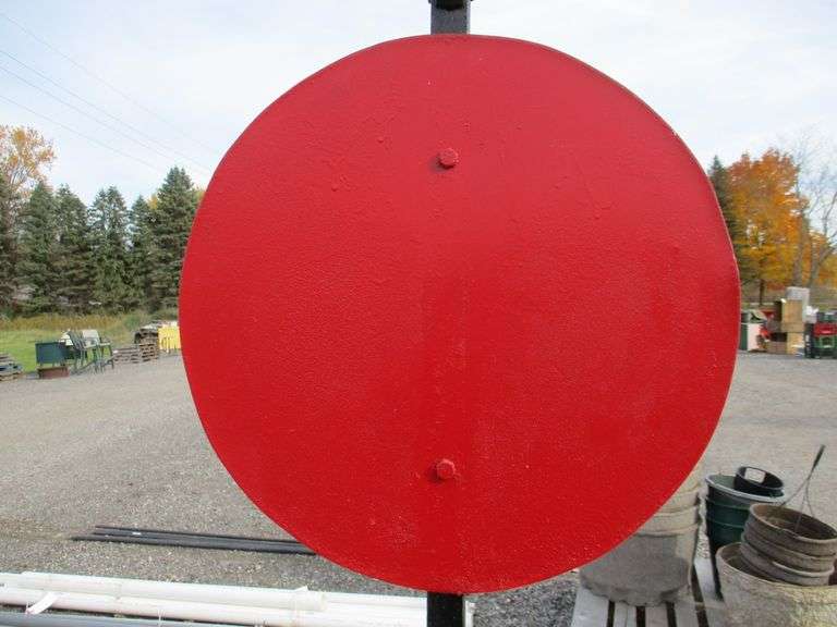 Raco railroad switch stand with marker light and target, 10"W x 25"D at ...