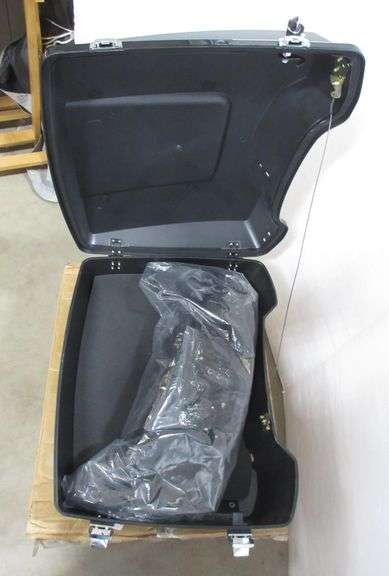 Chopper tour pack trunk, fits 1997-2008 Harley Davidson Touring ...
