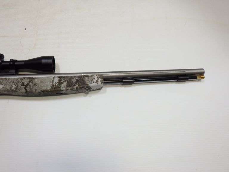 CVA Optima .50 Cal. muzzleloader with a Konus 3-9x40 scope, black ...