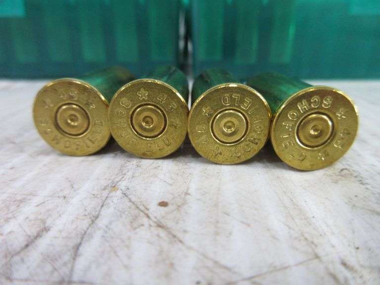 (200) Rounds of once shot .45 Schofield brass for reloading, comes with ...