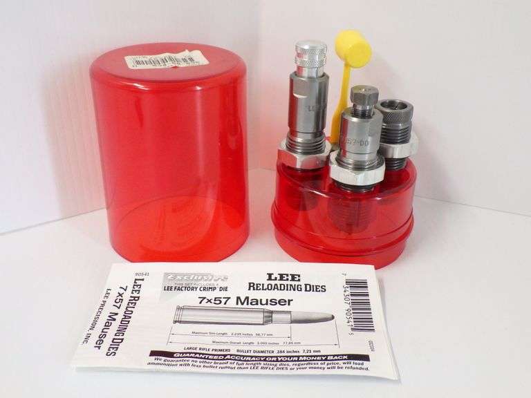 Lee reloading dies for 7x57 Mauser - Albrecht Auction Service