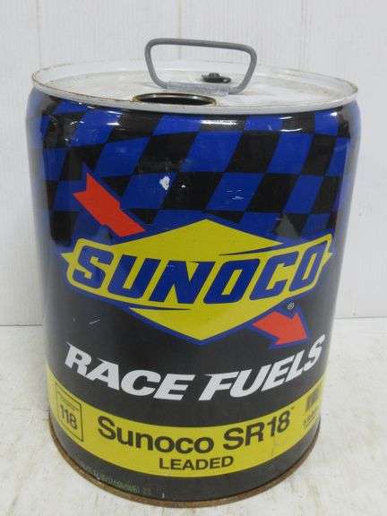 5-Gallon Sunoco Racing Fuel Can - Albrecht Auction Service