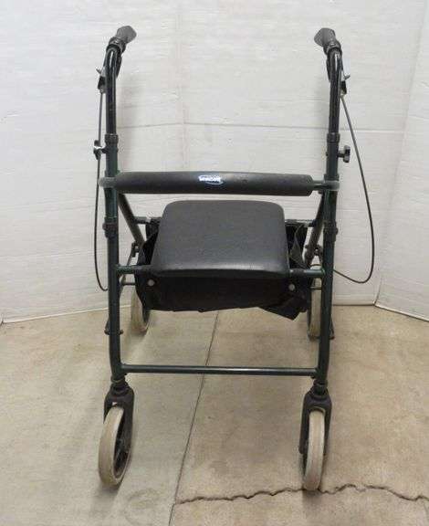 Invacare walker with seat, seat- 12"W x 12"H, good condition - Albrecht ...