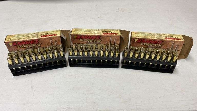 (60) Rounds of Barnes VOR-TX 5.56x45mm 62-Grain TSX BT - Albrecht ...