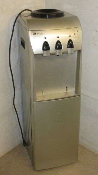 GE water dispenser with hot, cold, and room temperature, 38"H, front ...