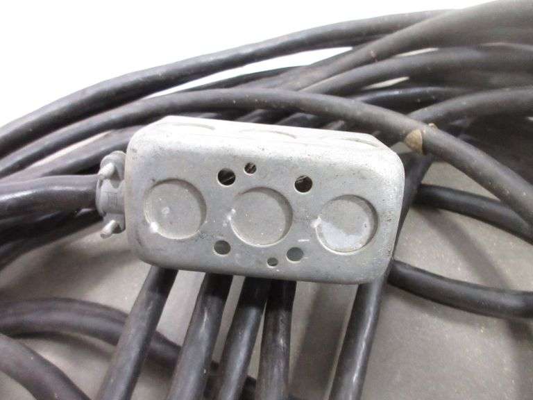 Heavy duty electric cable, approx. 100', in good condition - Albrecht ...