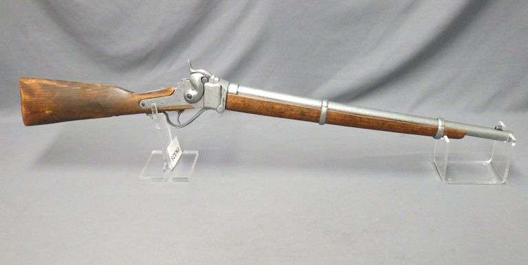 Falling Block Flintlock Rifle Replica, Not a Real Gun - Albrecht ...
