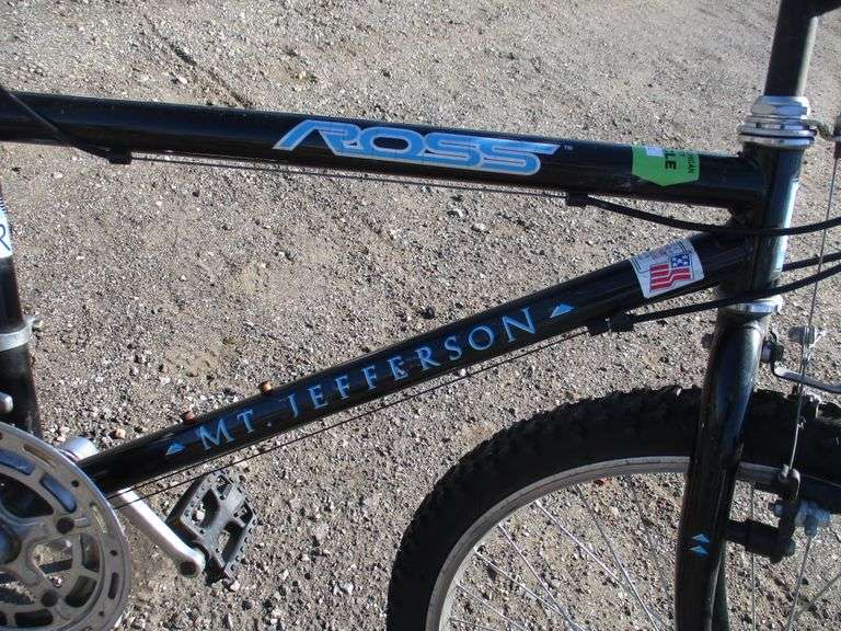 Ross Mt. Jefferson 24" Bike, velo plush seat, good - Albrecht Auction ...
