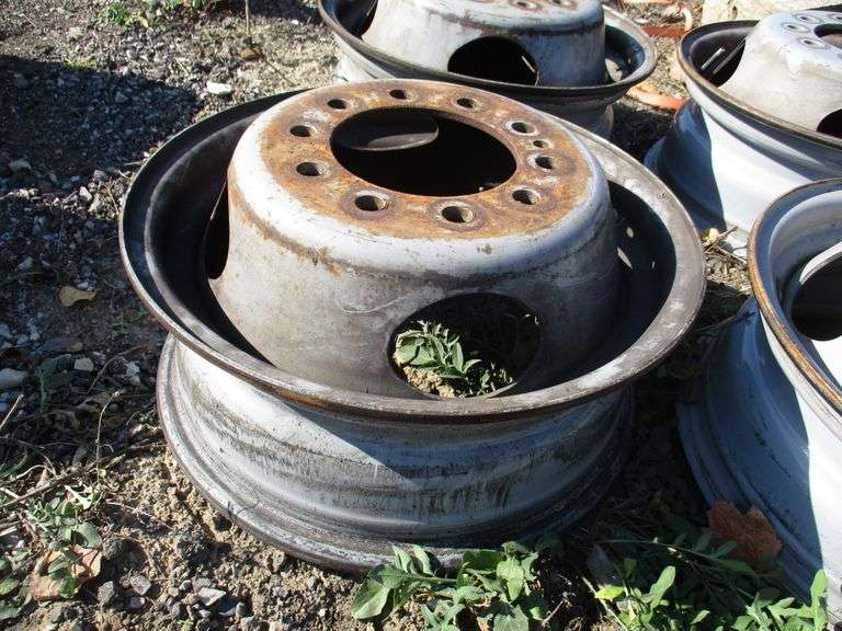 (4) 10-Lug rims - Albrecht Auction Service