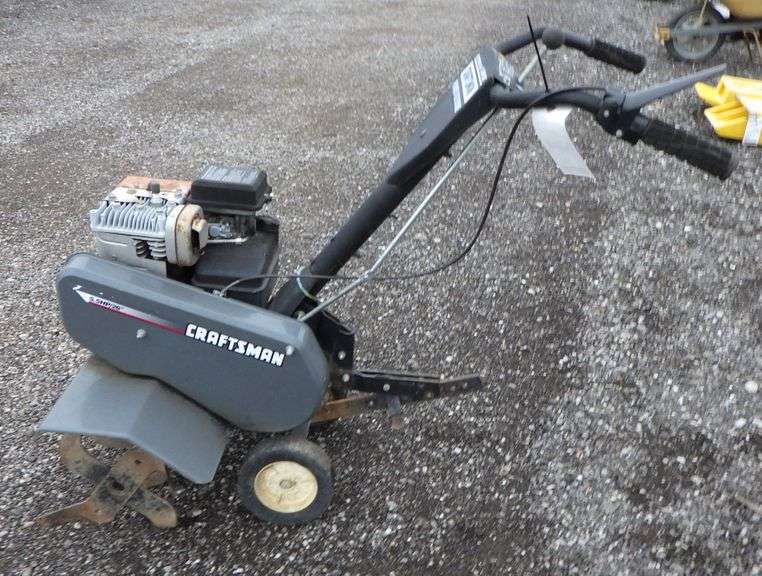 Craftsman 26" tiller, 5.5 HP, runs great, used last summer, tines need ...
