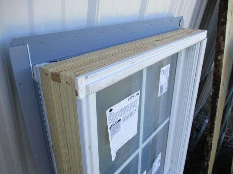 Andersen 400 series tilt wash double-hung vertical slider window, vinyl ...