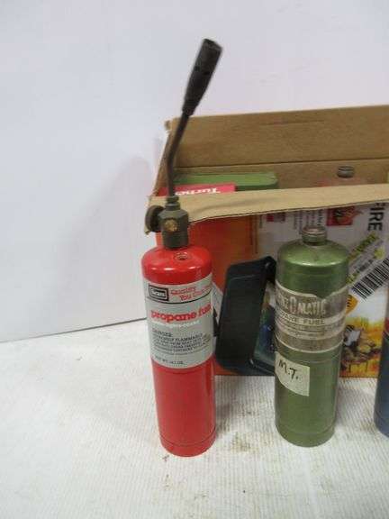 Various torch and solder items, includes: Propane torch kit with full ...