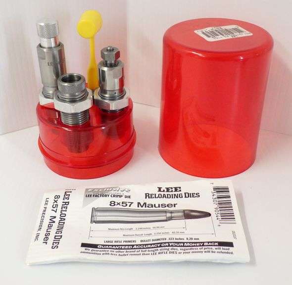 Lee reloading dies for 8mm (8x57) Mauser - Albrecht Auction Service