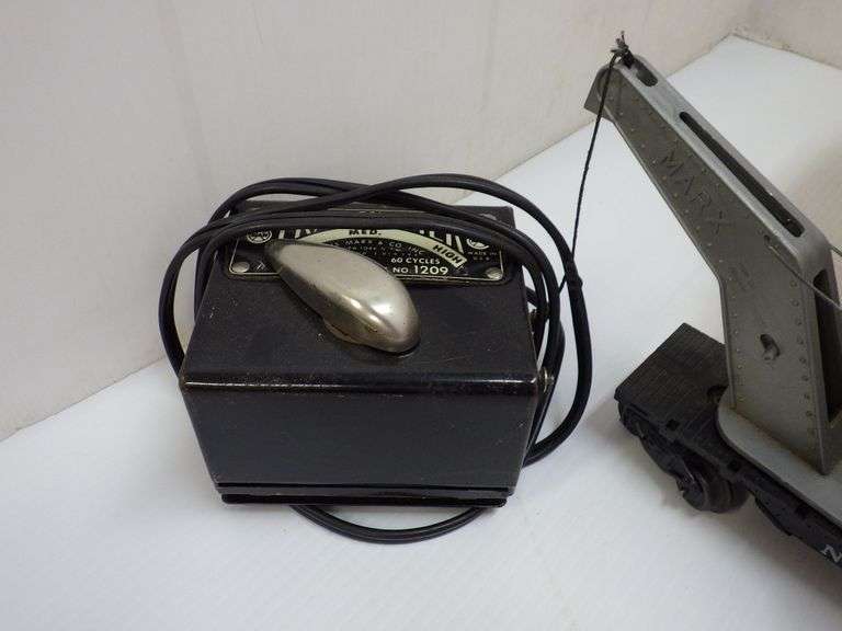 New York Central Trains, 8-cars, track, transformer, Model No. 1209 ...