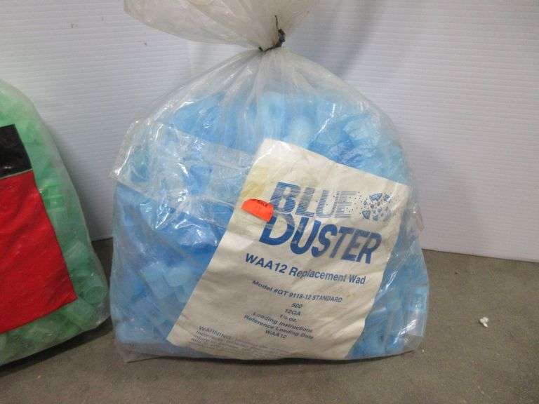 (1,500) Count, 12-gauge plastic wads, plus (100) 12-gauge hulls ...