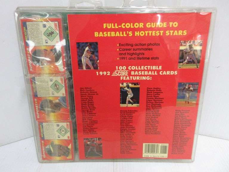 Vintage 1991-1992 Baseball's 100 Hottest Rookies card pack, 1992 ...