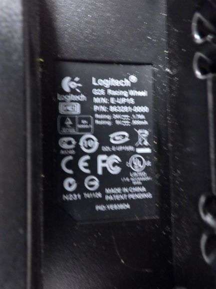 Logitech G25 (E-UP15) Racing Wheel, foot pedals, and 6-speed shifter ...