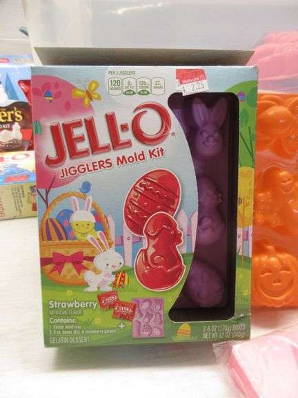 (27) New and used Jello Jigglers mold kits, holiday - Albrecht Auction ...