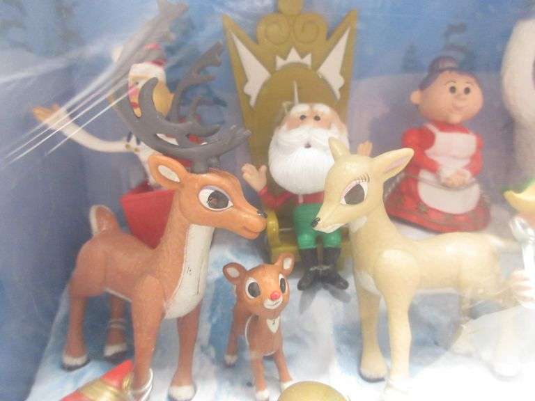 2010 Rudolph figurine collection, includes: 21-Figurines and display ...