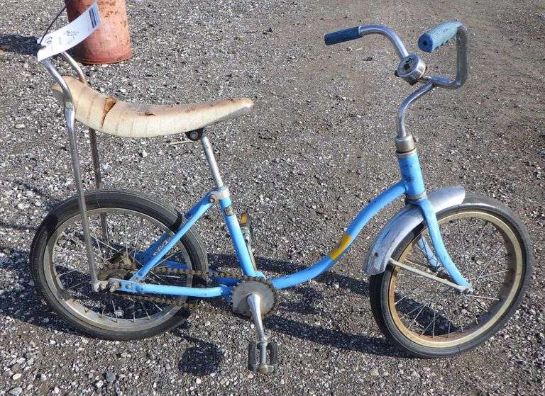 Kids Schwinn Pixie bike, 16"Dia, has wear, works - Albrecht Auction Service