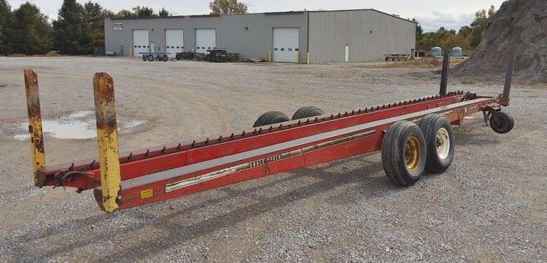Farm Hand Round Bale Mover, Self Loader - Albrecht Auction Service