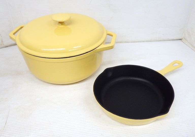 Country Cottage, by Ultrex, porcelain enamel, 9-piece cast iron ...