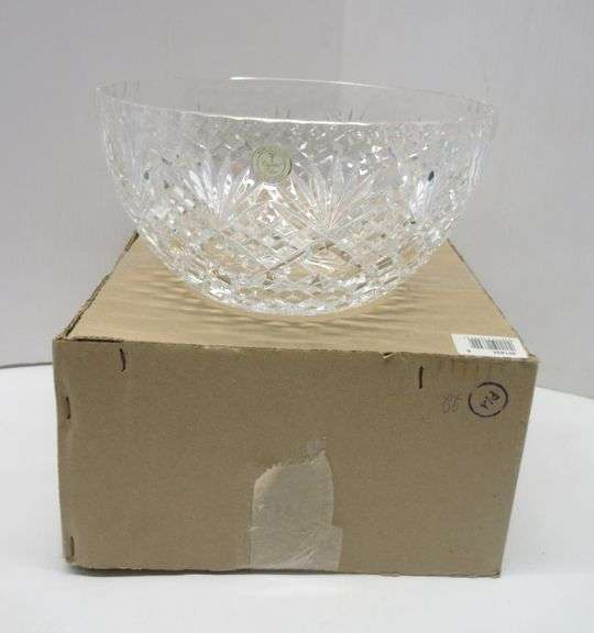 Irena crystal bowl, made in Poland, 24% lead crystal, 9"W x 4 3/4"H ...