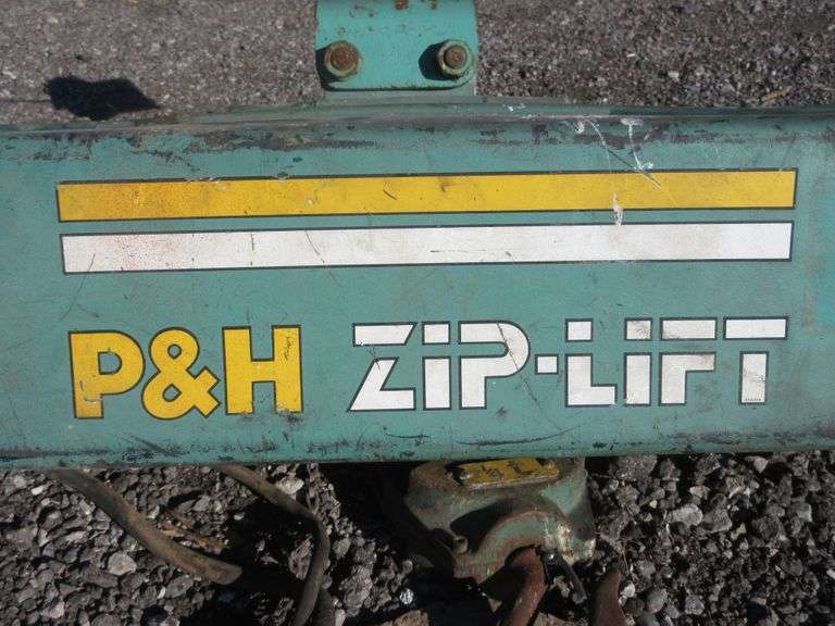 P&H Zip Lift, 1/4-Ton, untested, as is - Albrecht Auction Service