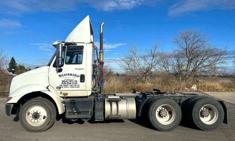 2014 International Transtar Day Cab Tandem Axle Semi Tractor, (400,736 ...