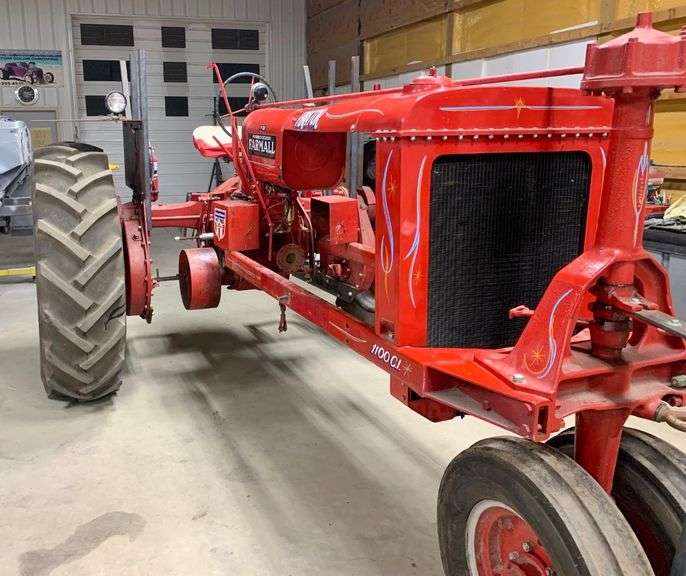 Farmall Custom Pulling Tractor, Custom Built Frame and Hood, Had a V8 ...