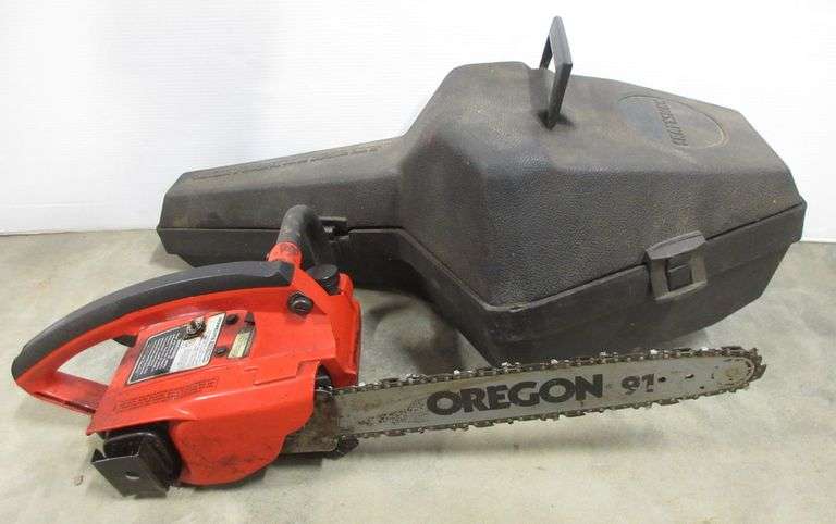 Homelite Chainsaw Super 2, 18" bar, with two extra bars and chain, in a ...