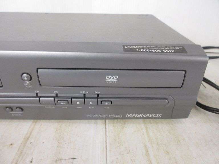 CD/VHS player combo - Albrecht Auction Service