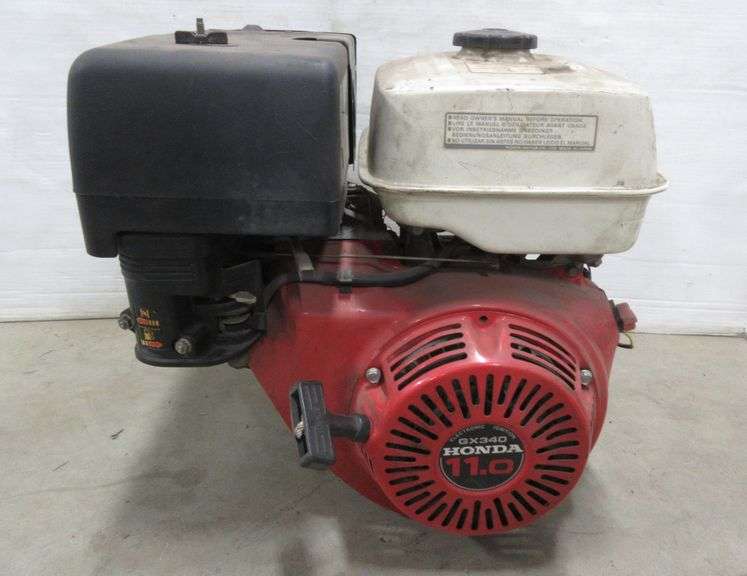 Honda GX340 Gas Motor, 11.0 HP, runs well - Albrecht Auction Service