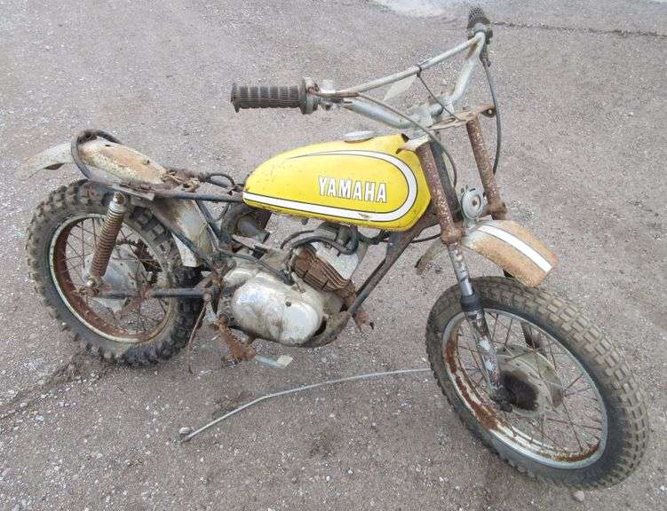 1973 DT Yamaha dirt bike, 80cc, for parts or repair, as is - Albrecht ...