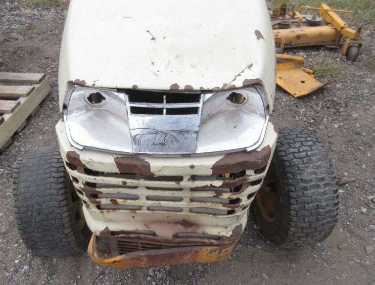 Cub Cadet shaft drive lawn mower with 50" deck and (2) Mule drives ...